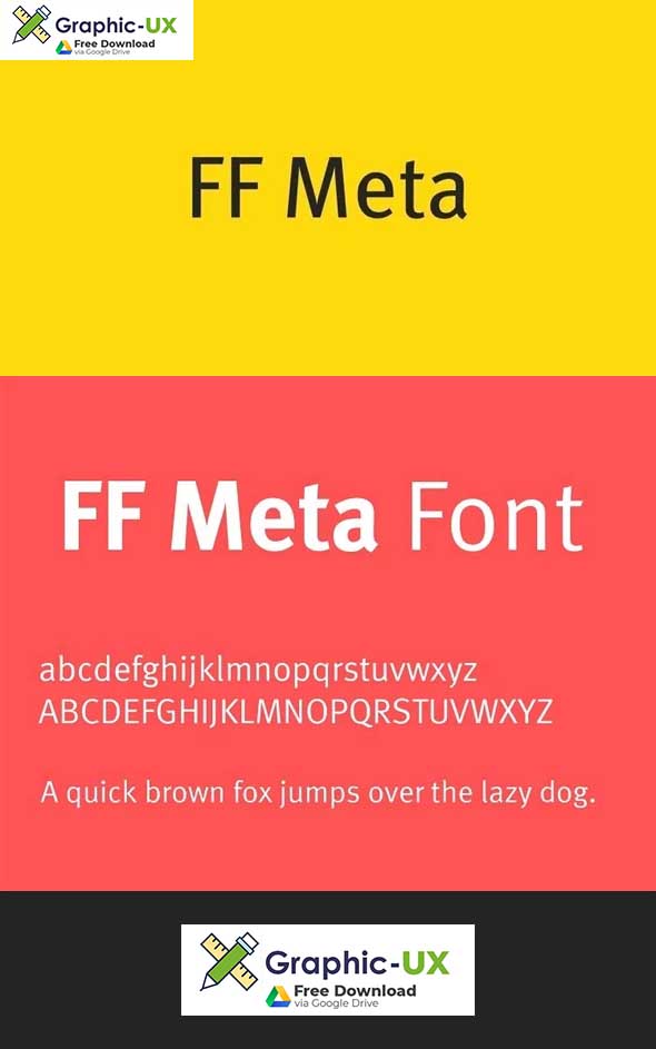 FF Meta Font – GraphicUX