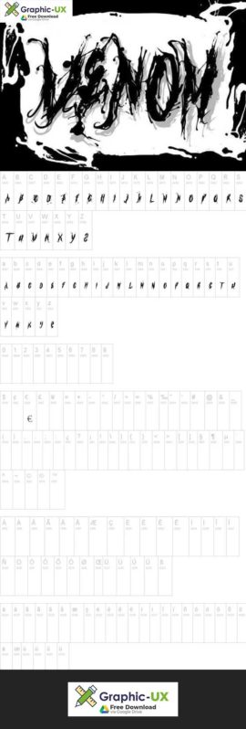 Venom Font – GraphicUX