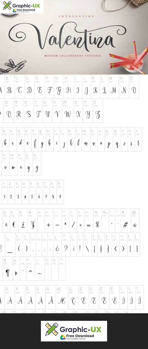 Valentina Font – GraphicUX
